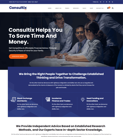 30 Best Finance WordPress Themes for Business & Blogs in 2024