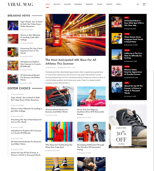 37 Best WordPress Magazine Themes for 2025 (Free + Paid)